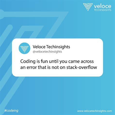 Veloce Techinsights Pvt Ltd On Linkedin Code Coderlife Coding Bug Error Debugging
