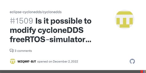 Is It Possible To Modify CycloneDDS FreeRTOS Simulator Project And Port It To The Embeded Device