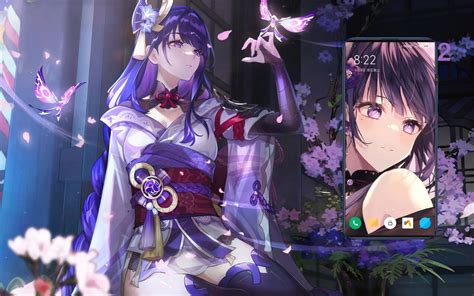 Wallpaper动态壁纸推荐 原神雷电将军的绝美壁纸② 哔哩哔哩