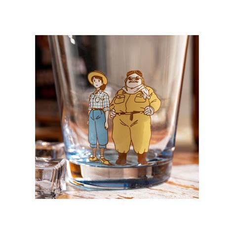 Decorated Glass Marco And Fio Porco Rosso Decorated Glass Marco And Fio Porco Rosso