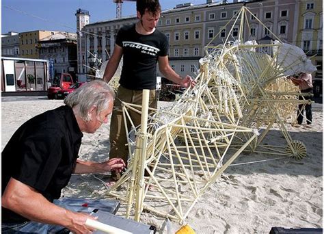 Kinetic 3d Printed Art Theo Jansens Strandbeest 3d Printing Blog
