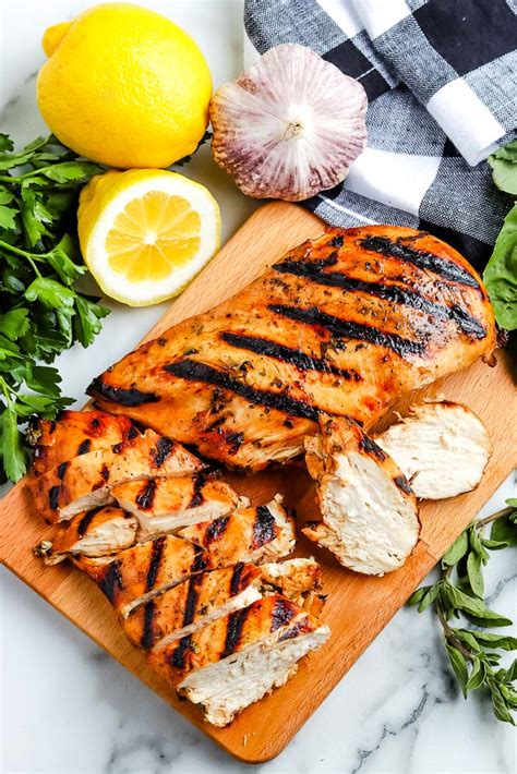 Sliced Grilled Chicken Breast