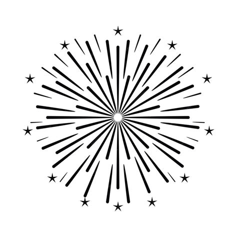 Premium Vector Pyrotechnics Firework Icon Logo Vector Realistic With