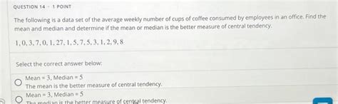 Solved The Following Is A Data Set Of The Average Weekly Chegg
