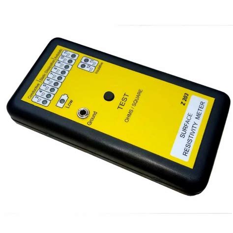 250 V Surface Resistivity Meter At ₹ 4200piece In Noida Id