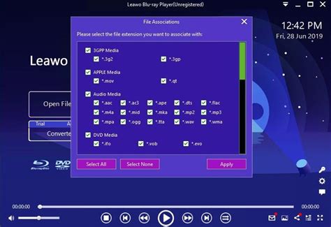 Leawo Blu ray Player 2 1 0 0 PC用ダウンロード無料