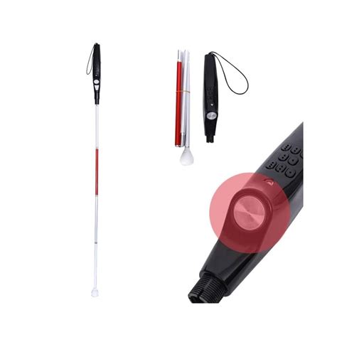 Tavkomco Voice Folding Cane Intelligent Telescopic Walking India Ubuy