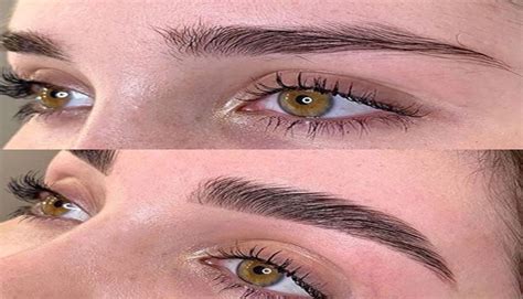 Brow Lamination Before And After What To Expect Minnesota Brow Lash