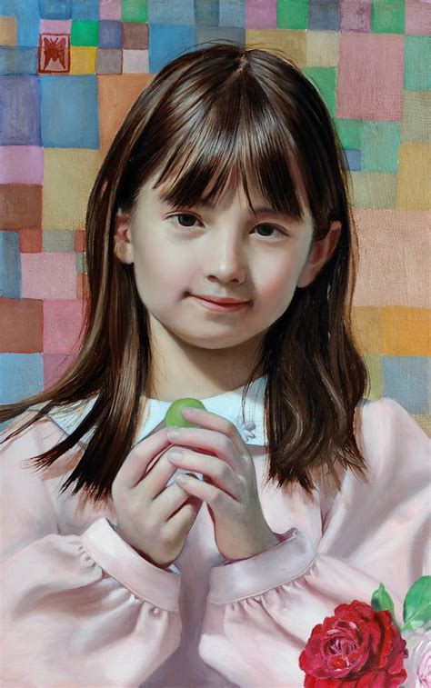 Yahooオークション 福田宏樹 （新作 微笑む少女あるいは小さな秋m