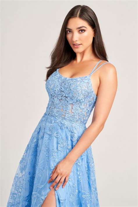 Strawberry Ellie Wilde Ew35012 Long Formal Beaded Slit Prom Dress For
