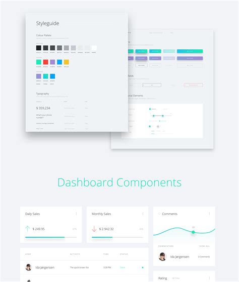 Datta Dashboard UI Kit On Behance