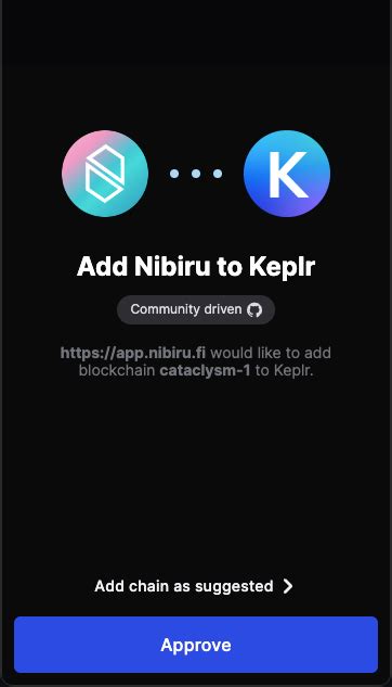 How To Stake Nibiru With Keplr Wallet