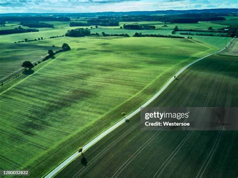 Corn Field Ariel View Photos And Premium High Res Pictures Getty Images