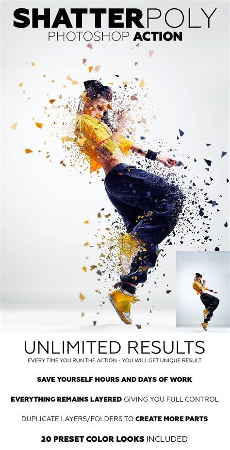 The 20 Best Photoshop Actions For Creating Stunning Dispersion Effects