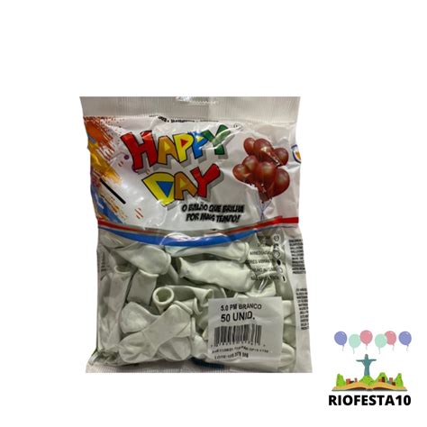 Bexiga Happy Day 5 Polegadas Redonda C 50 Unidades Shopee Brasil