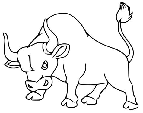 Desenhos De Touro 1 Para Colorir E Imprimir Colorironlinecom Porn Sex