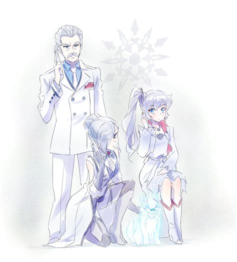 Weiss Schnee Winter Schnee Grimm Beowolf And Jacques Schnee Rwby