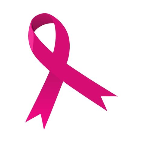 Breast Cancer Awareness Ribbon Vector Illustration Premium Ai