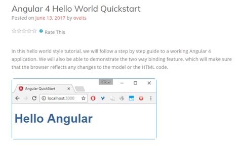 Behavior Driven Angular Part 2 Inserting Rest Data As Innerhtml