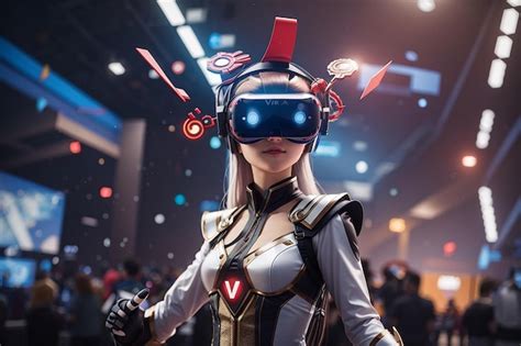 Premium Ai Image Vr Cosplay Contest