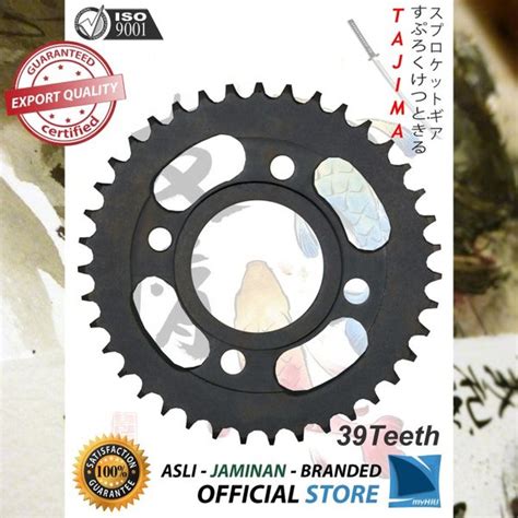 Jual Gigi Tarik 428 39T HONDA Mega Pro Gir Belakang Sprocket Gear