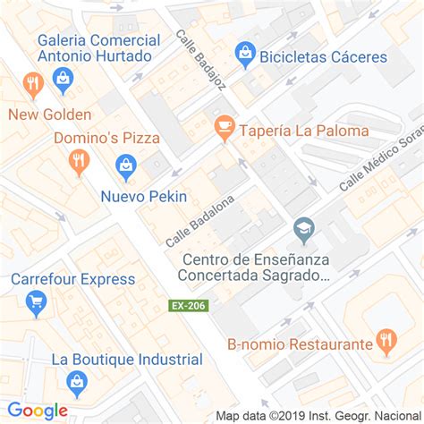 C Digo Postal Calle Badalona En C Ceres Codigopostalde Es