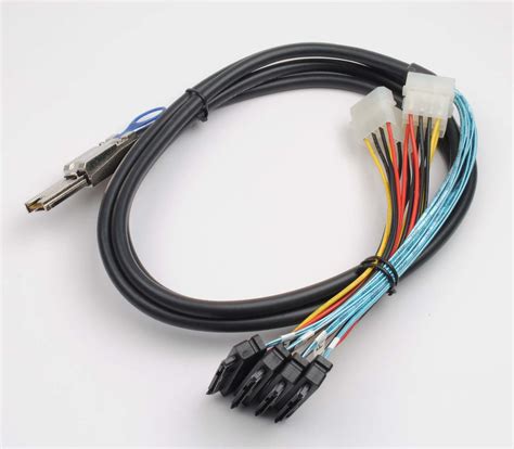 GetUSCart Mini SAS SFF P To X SAS SFF Pin With Power Cable Meter FT