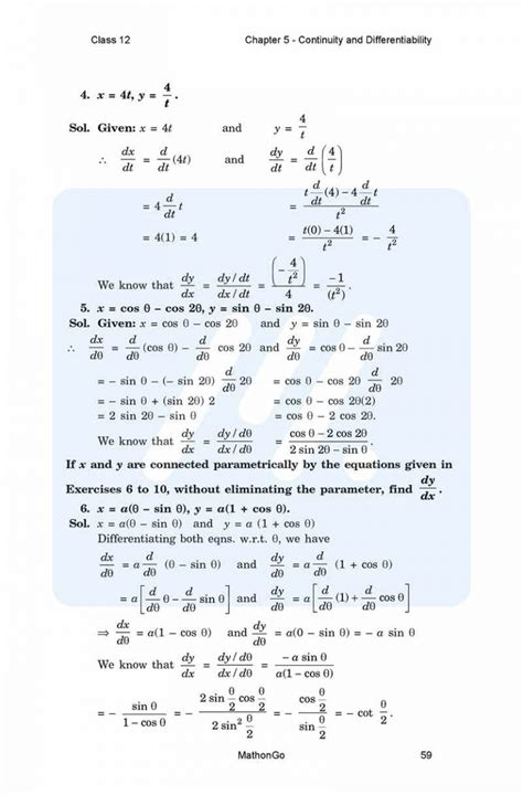 ncert solutions for class 12 maths chapter 5 exercise 5 6 mathongo