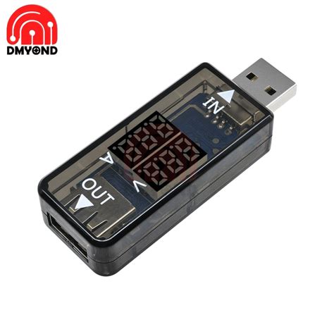 Dual Digital 3 3V 5V USB Current Measurement Charger Doctor Voltage Current Meter Volt Voltmeter