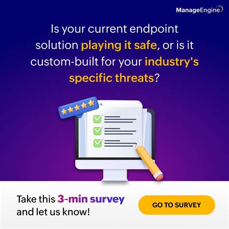 Uems Endpointmanagement Endpointsecurity Manageengine Itsurvey Manageengine Uems