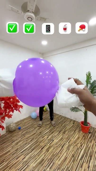Asmr Catching Challenge All Big Balloons All Burst🎈😀shorts Asmr