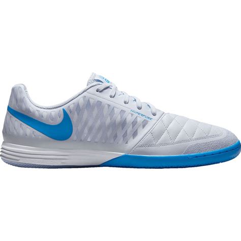 Nike Lunar Gato Ii Indoor Soccer Shoes Size M6 0 W7 5 Grey Blue 1