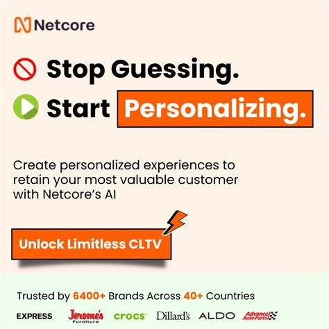 netcore cloud on linkedin netcore cloud the most comprehensive