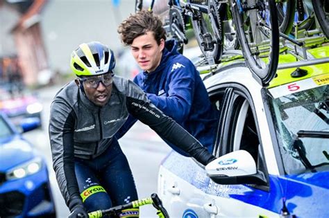 Eritrean Biniam Girmay Hailu Intermarchecircuswanty Pictured Editorial Stock Photo Stock Image