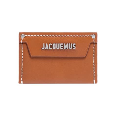 Jacquemus Le Porte Carte Meunier Light Brown Editorialist