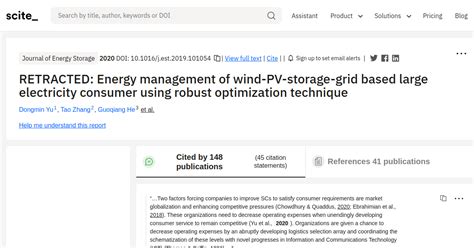 Retracted Energy Management Of Wind Pv Storage Grid Based Large