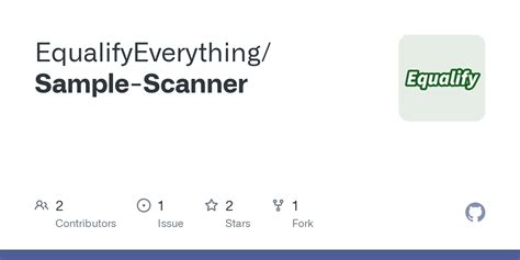 GitHub EqualifyEverything Sample Scanner