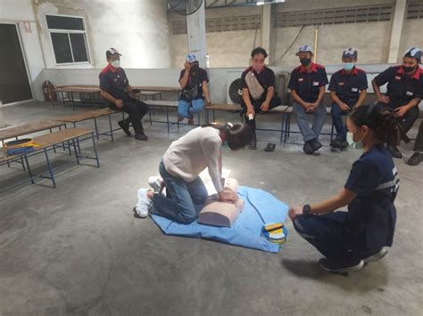 ฝึกอบรมการปฐมพยาบาลเบื้องต้น