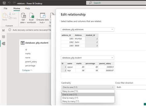Data Modeling In Power Bi Geeksforgeeks