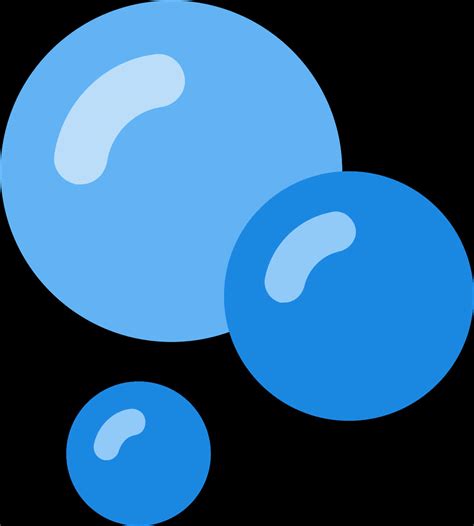 Download Blue Bubbles Vector Illustration
