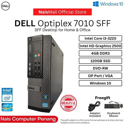 Dell Optiplex Sff Desktop Computer Shopee Malaysia