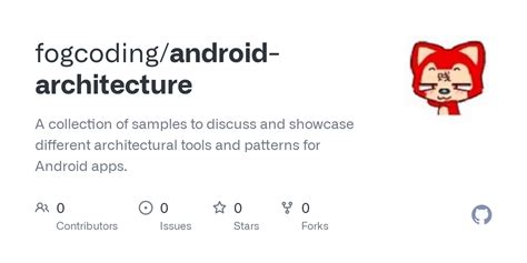 GitHub Fogcoding Android Architecture A Collection Of Samples To Discuss And Showcase