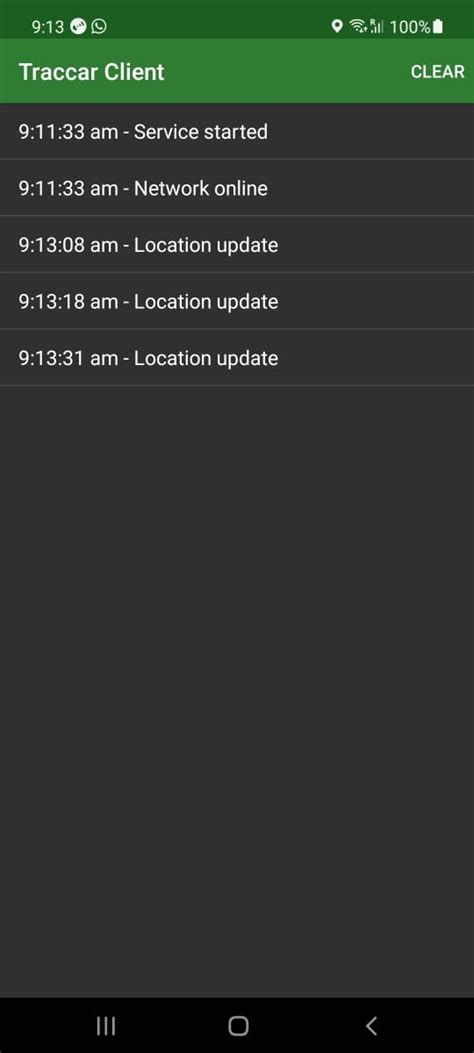 Reporting Doesn T Work On Background Issue Traccar Traccar Client Android GitHub