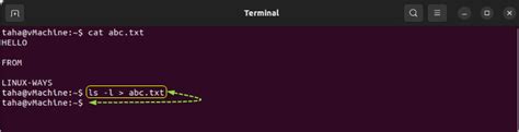 How To Save Terminal Output To A File In Ubuntu Linuxways