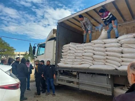 الزراعة الفلسطينية توزع 50 طن أعلاف ثروة حيوانية على مزارعي الأغوار