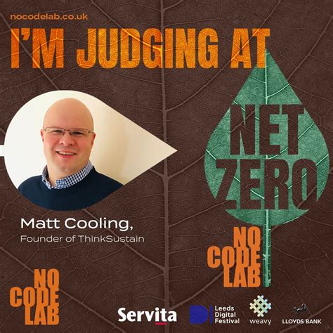 Matt Cooling On Linkedin Nocodenetzero Sustainability Netzero