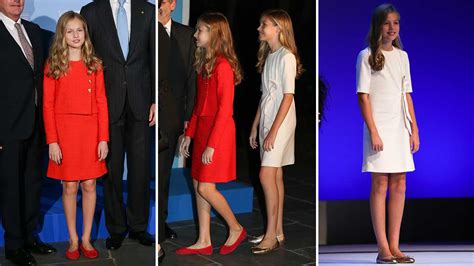 La Evolución Del Estilo De Leonor Y Sofía En Girona