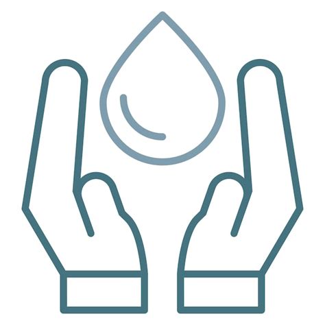 Imagen Vectorial De Icono De Conservación Se Puede Usar Para El Día De La Tierra Vector Premium