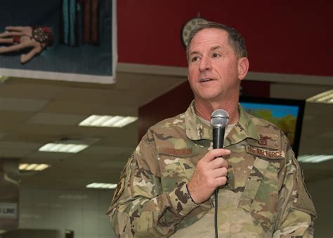 Secaf Csaf Visit 386 Aew Talk Top Priorities With Airmen Air Force