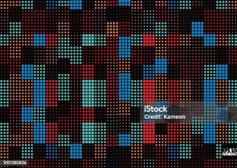 추상 정사각형 픽셀 모자이크 배경입니다 Eps10 벡터 일러스트 레이 션 0명에 대한 스톡 벡터 아트 및 기타 이미지 0명 개념 기하 도형 Istock
